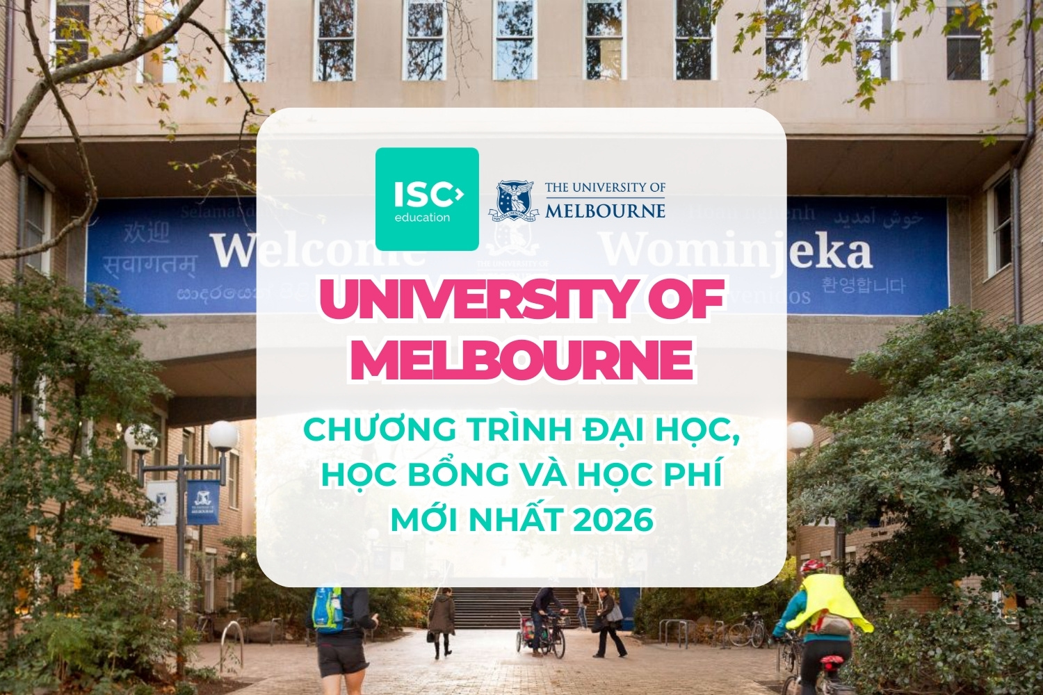Đại học University of Melbourne | Chương trình đại học, học bổng và học ...