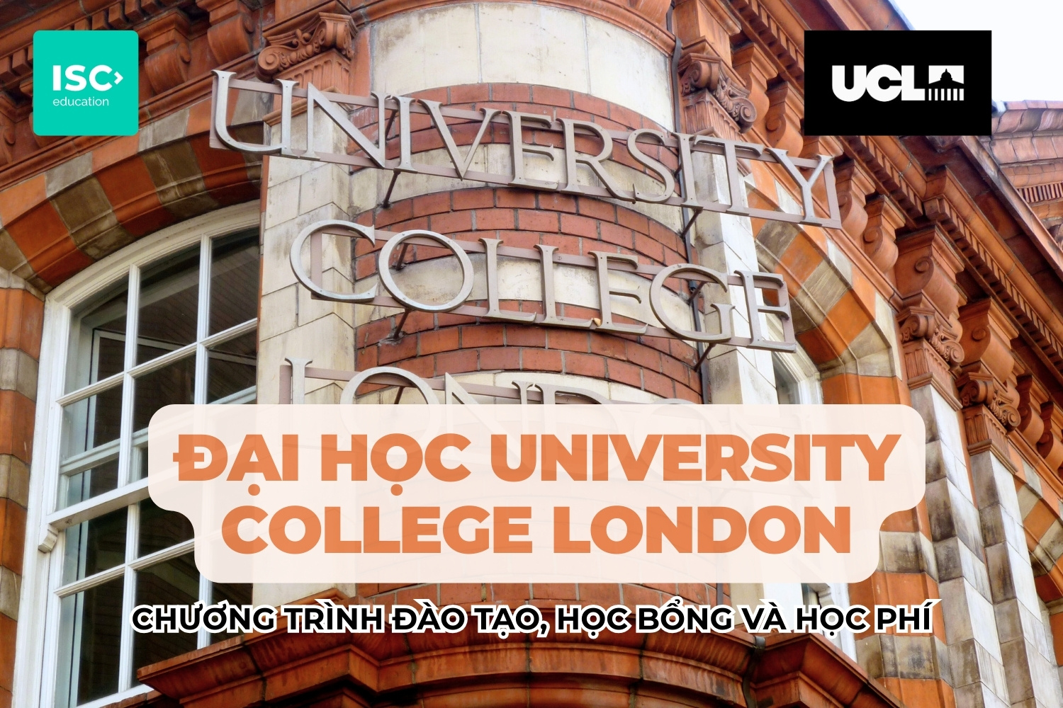Đại học University College London | Chương trình đại học, học bổng và ...