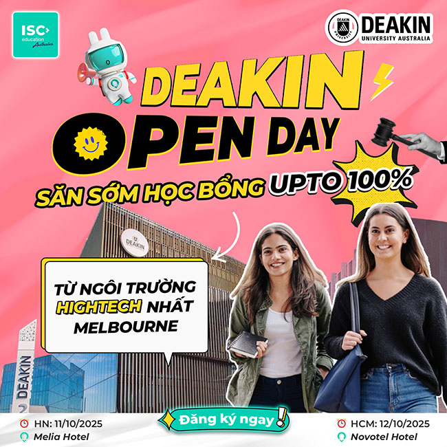 DEAKIN OPEN DAY 2025 | ISC Education