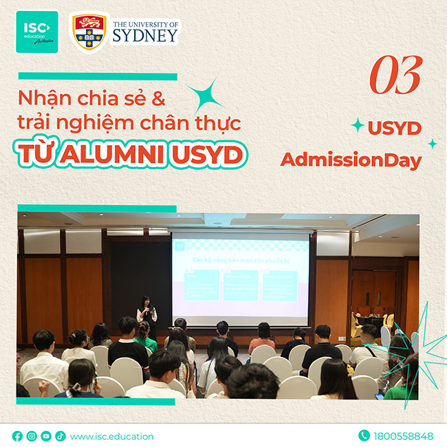 USYD ADMISSION DAY - University of Sydney | ISC Education