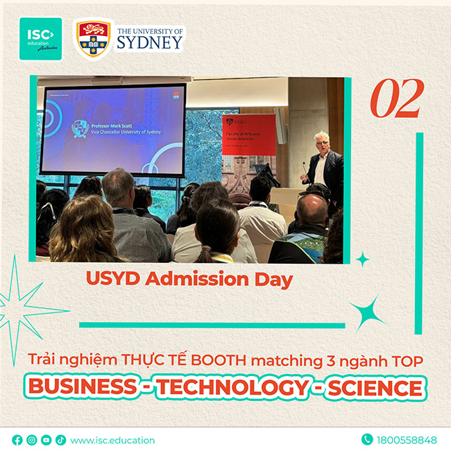 USYD ADMISSION DAY - University of Sydney | ISC Education